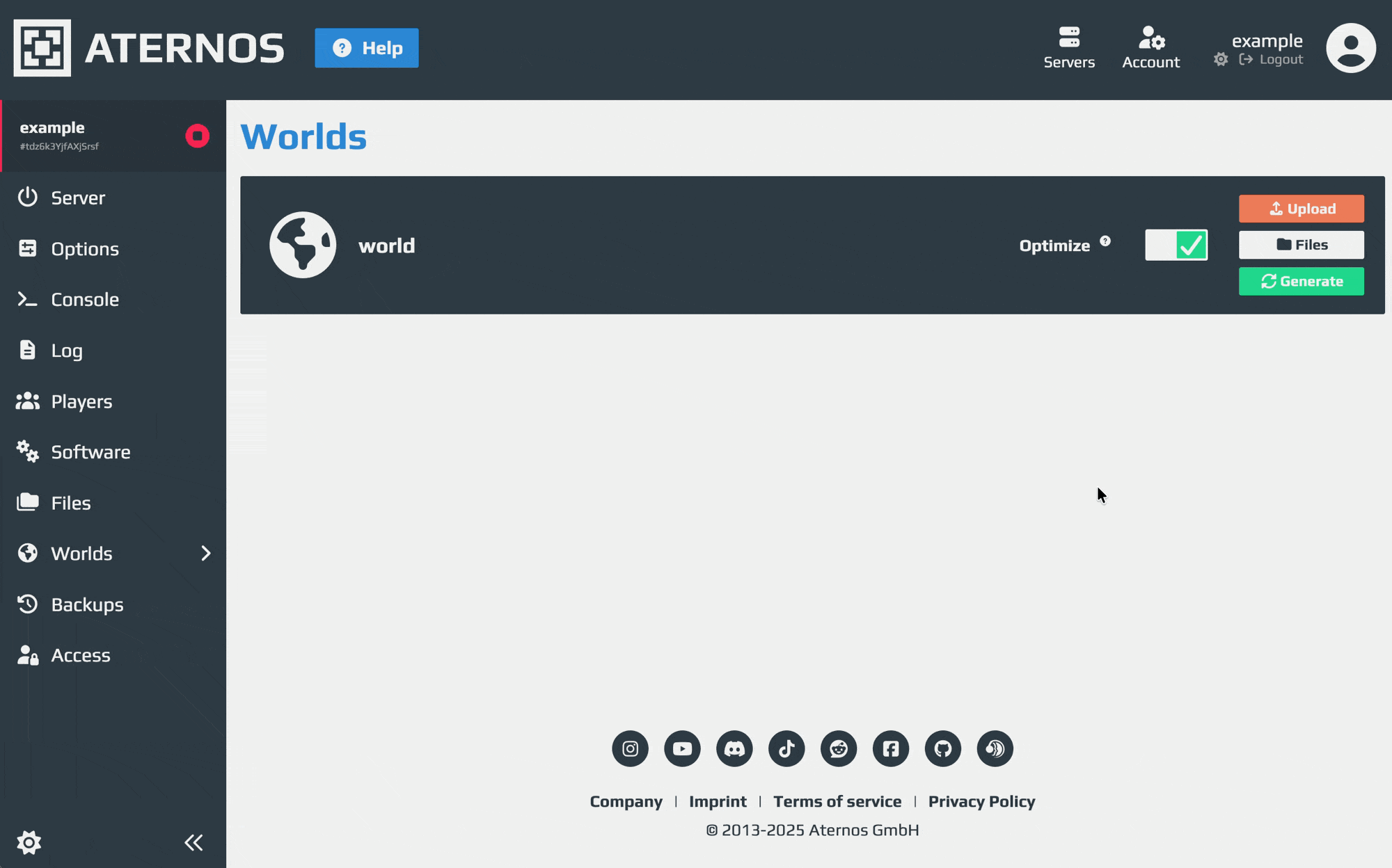 Enable Hardcore mode (Minecraft: Java Edition) – Aternos | Help Center